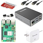 Amazon.com: CanaKit Raspberry Pi 5 Starter Kit PRO - Turbine Black ...