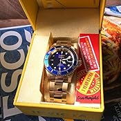 Invicta Men's Analogue Automatic Watch with Stainless Steel Gold Plated ...