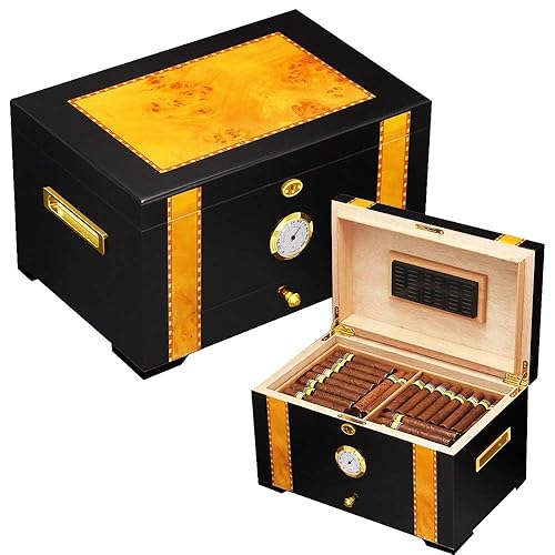 MidiLi Spain Cedar Wood Humidor Cabinet Cigar Box Handmade Cigar ...