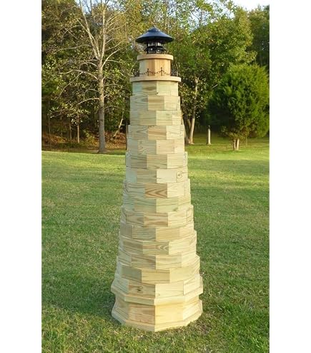 Garden Lighthouse Plans DIY Garden Lighthouse: A Fun Project To Light