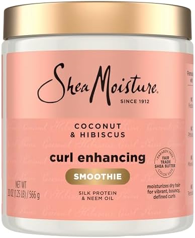 Shea Moisture Coconut and Hibiscus Curl Enhancing Smoothie for Women 20 ...