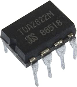tda2822 m TDA 2822 M amplificador audio clase AB 1 W DIP-8: Amazon.es ...
