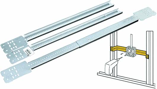 Erico TSGB24R1 Adjustable Box Mounting Bracket - Electrical Brackets ...