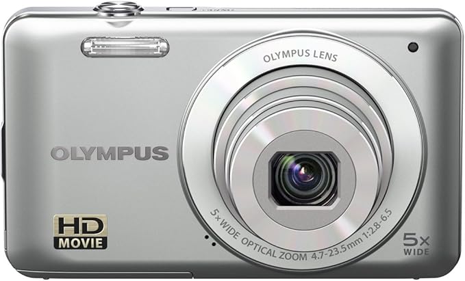 Olympus VG-120 14 MP Digital Camera, 5X Wide-Angle: Amazon.co.uk ...