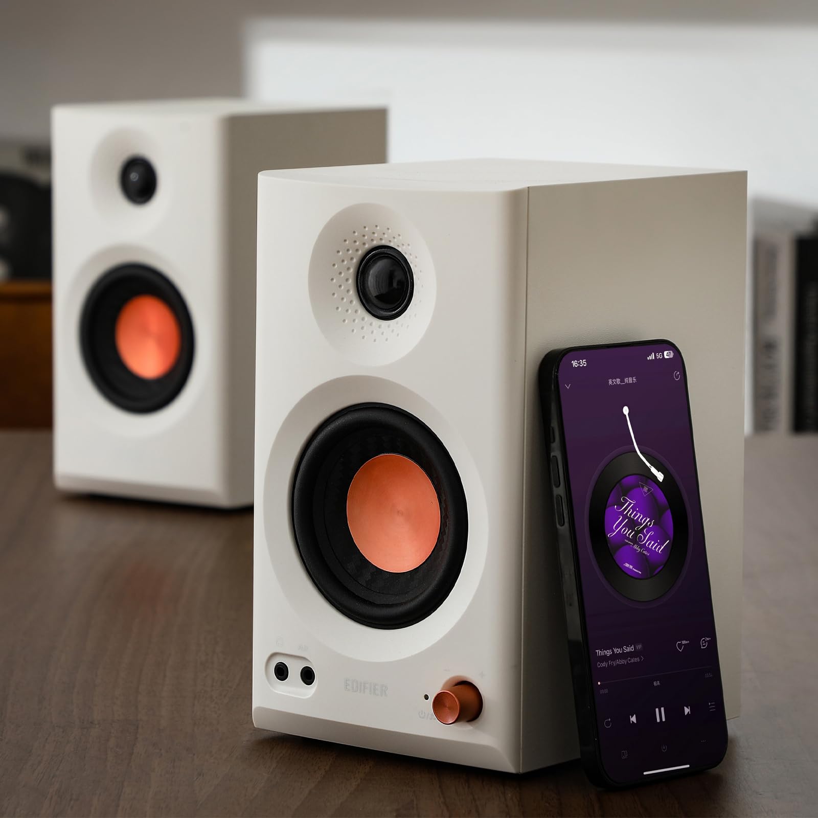 Edifier MR3 Powered Studio Monitor Speakers, Hi-Res Audio Certified ...