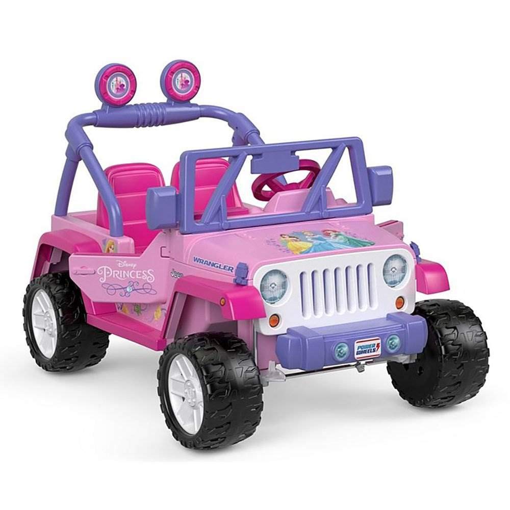 Mua Disney Princess Jeep Wrangler Ride-On Battery Powered Vehicle with ...