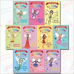 Daisy Meadows Rainbow Magic Early Readers 10 Books Bundle Collection ...