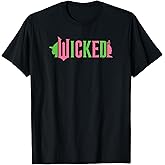 Amazon.com: Wicked Pink And Green Logo Long Sleeve T-Shirt : Clothing ...