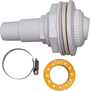 Amazon.com: FibroPool Above Ground Pool Wall Fitting Return Jet ...