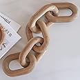 Amazon.com: Wooden Chain Link Decor - 21” Decorative Knot for Shelf ...