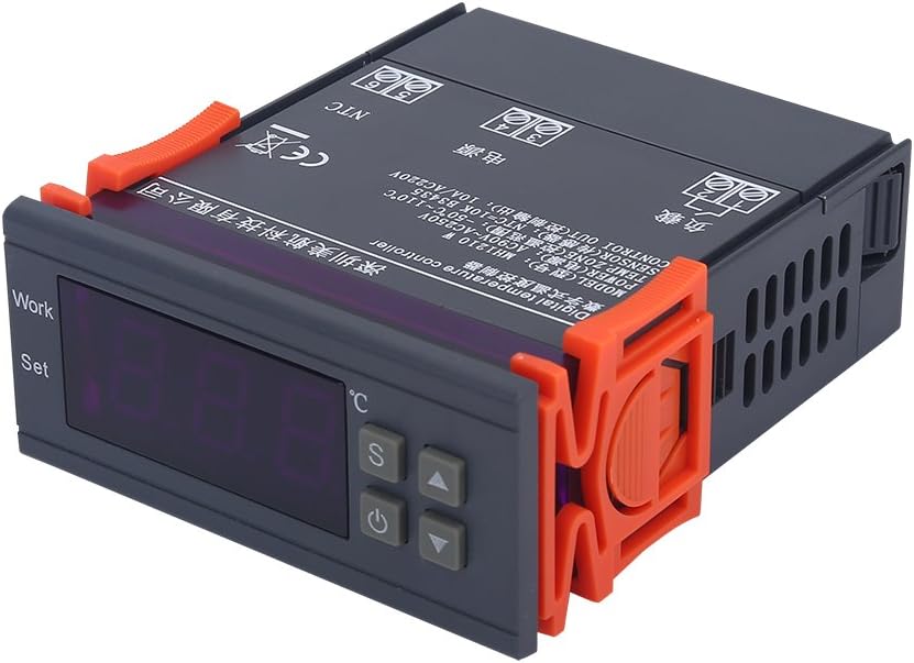 Controlador de temperatura digital multiusos con pantalla LCD 220V 10A ...