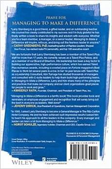 Managing to Make a Difference: How to Engage, Retain, and Develop ...