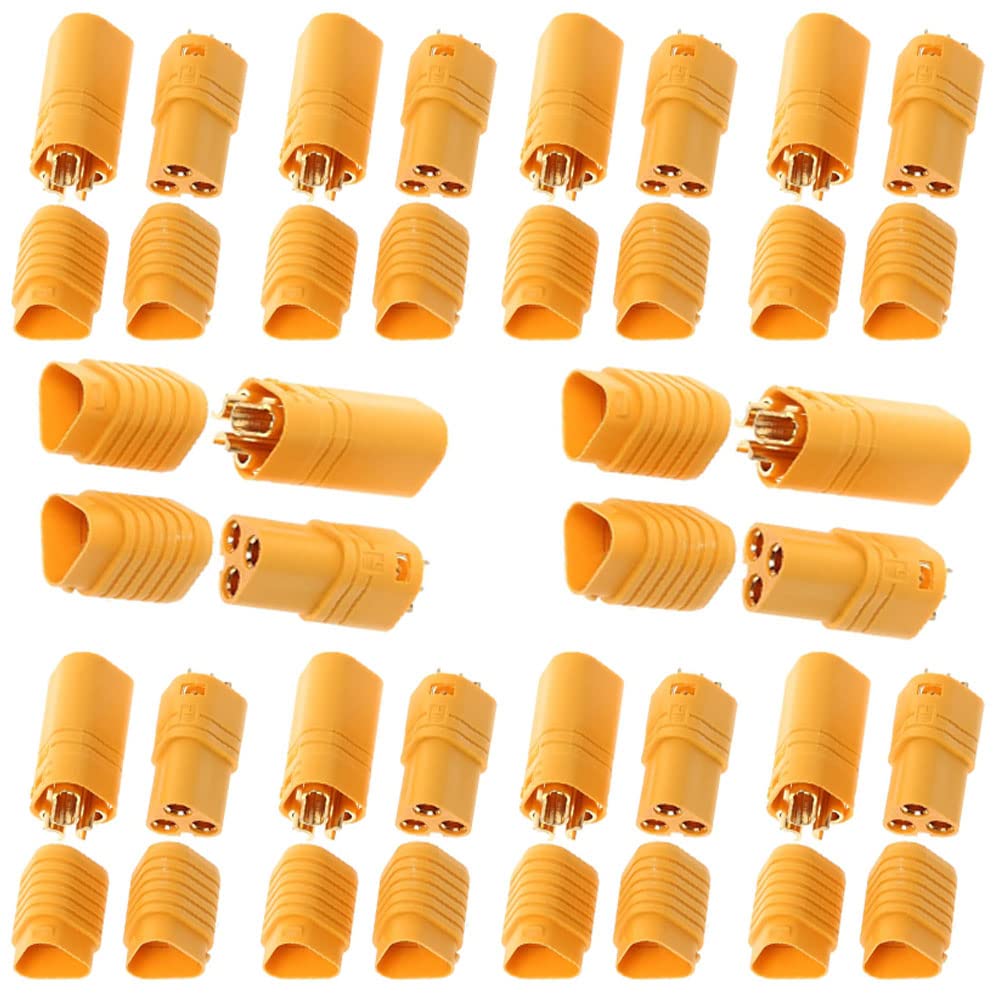 Mua 10 Pair MT60 3.5mm 3 Pole Bullet Connector Plug Set for RC ESC to ...