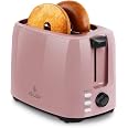 Amazon.com: iSiLER 2 Slice Toaster, 1.3 Inches Wide Slot Bagel Toaster ...