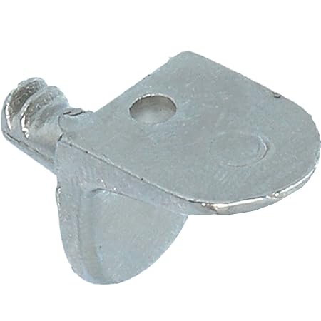 4 Pack of 8mm Metal Shelf Support Stud Pegs - Ideal for Kitchen ...