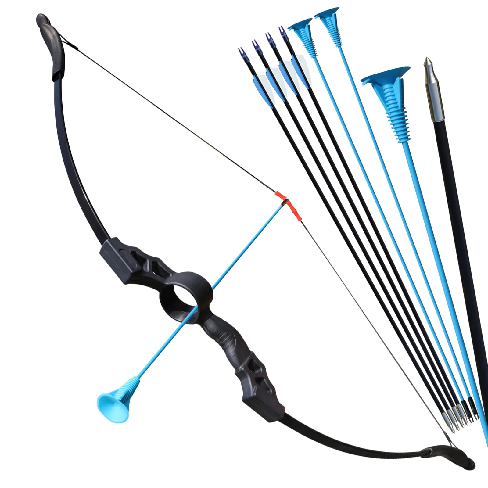 Archery Bow and Arrow Set for Teens Beginners Adults Upgraded Round ...