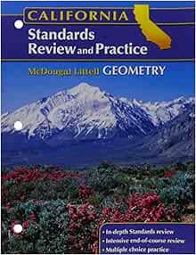 Amazon.com: Geometry, Grades 9-12 Standards Review and Practice ...