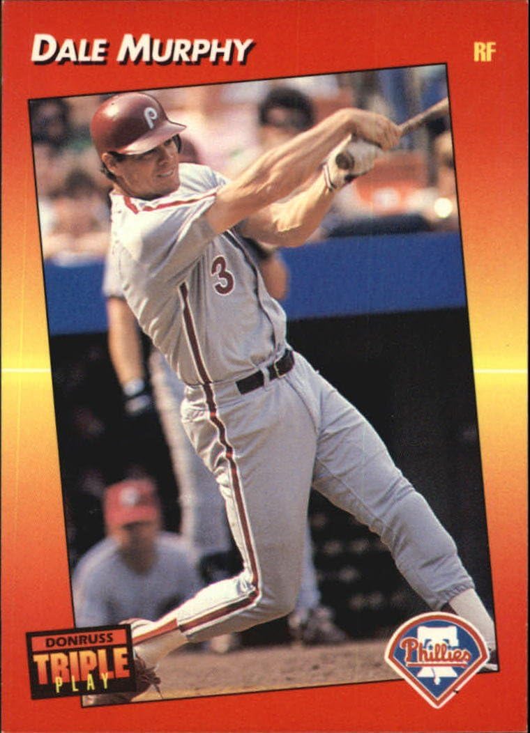 Amazon.com: 1992 Triple Play Baseball Card #260 Dale Murphy ...