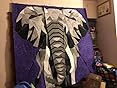 Amazon.com: Violet Craft Abstractns Elephant Abstractions Quilt Ptrn ...