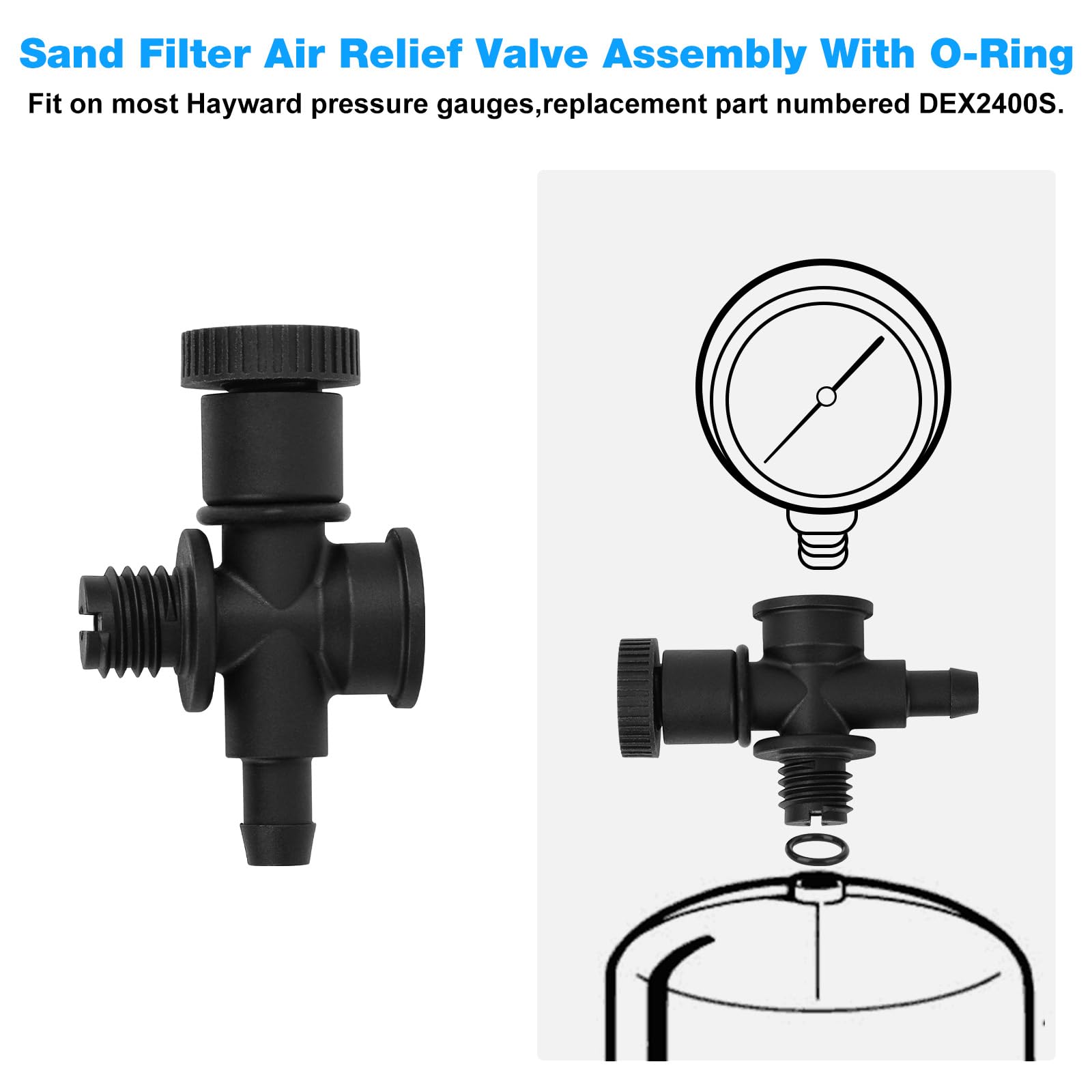 Mua RO6G DEX2400S Sand Filter Air Relief Valve Assembly Replacement ...