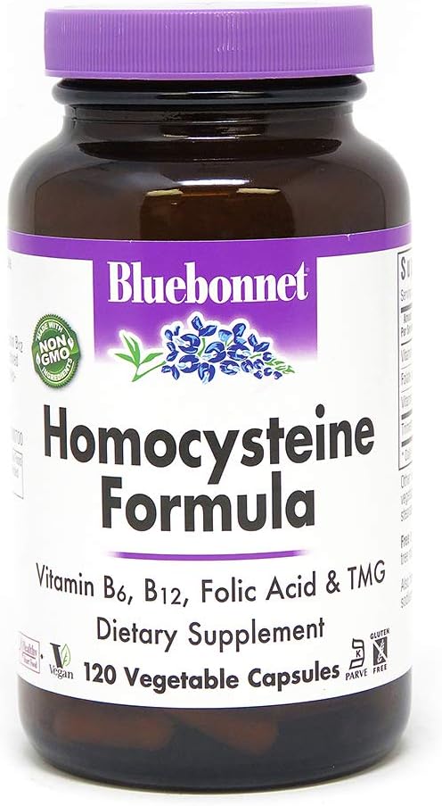 Amazon.com: BlueBonnet Homocysteine Formula Supplement, 120 Count ...