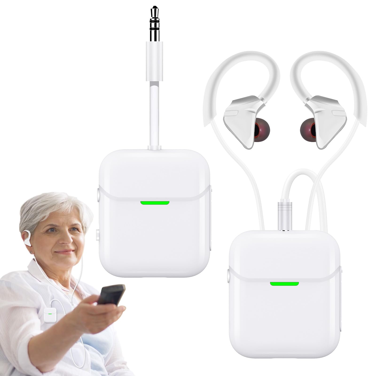Wireless Headphones for TV Watching,TV Headphones Wireless for Seniors ...