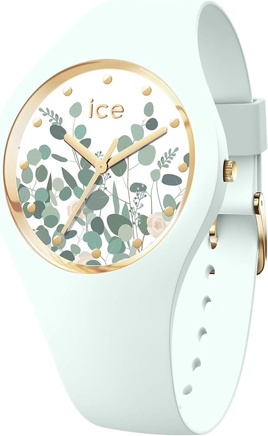 Ice-Watch - ICE Flower Mint Garden - Montre Verte pour Femme avec ...