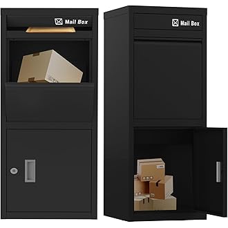 Secure Drop Boxes For Businesses VEVOR Package Drop Box Secure