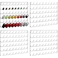 Amazon.com: Thread Holder Organizer Wall 54-Spool Sewing Thread Rack 4 ...