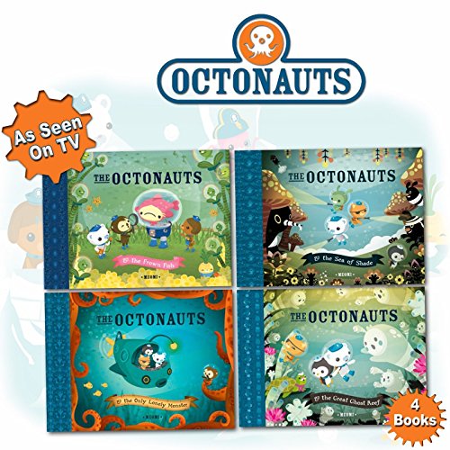 Octonauts 4 Books Series Collection Set Pack(The Octonauts and the Sea ...