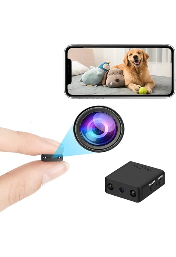 Smallest Spy WiFi Camera,HD1080P Wireless Remote Camera, Portable ...