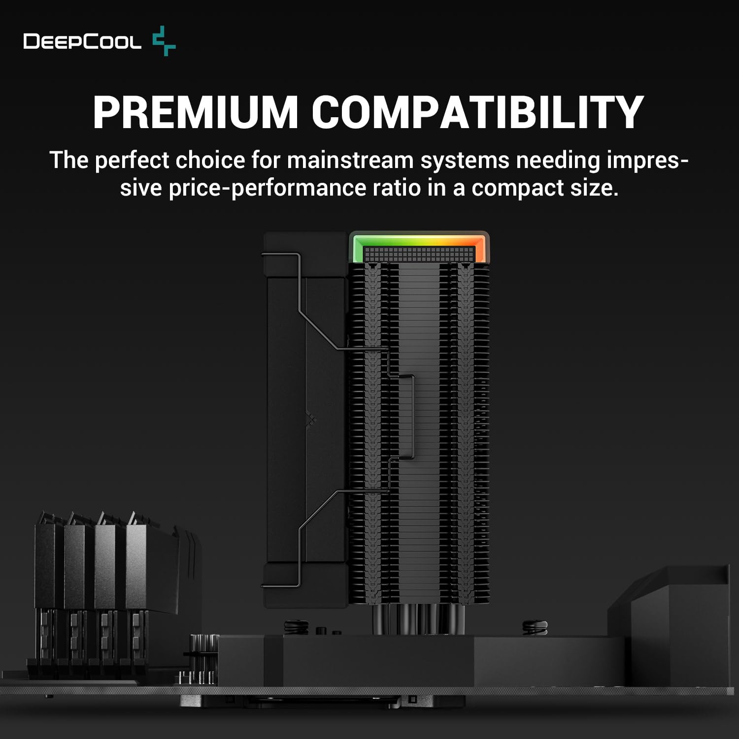 Mua DeepCool AK400 DIGITAL Air Cooled CPU Cooler Powerful 220 Watt TDP ...