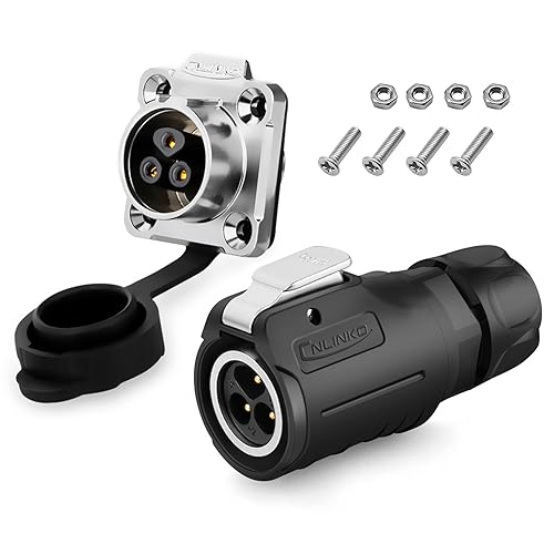 3 Pin Connector, Waterproof Electrical Connectors, Aviation Cable ...
