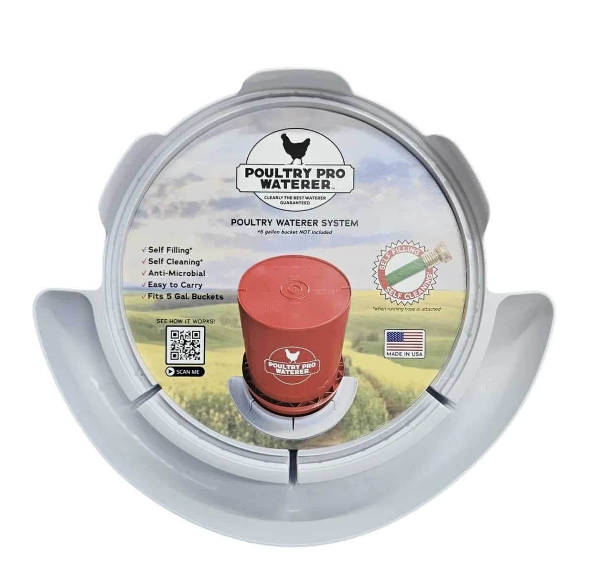 Mua The Original Poultry Pro Waterer | DIY Chicken Waterer for Chicken ...
