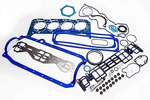 Fel Pro Full Gasket Set Head+Intake+Oil Pan+Exhaust compatible with ...