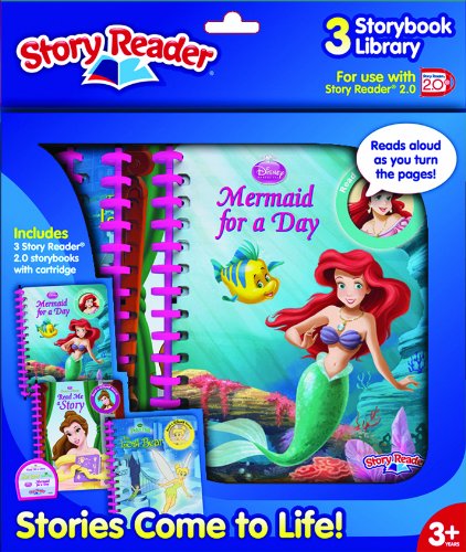 Story Reader 2.0 3-Book Disney Princess Library | Amazon price tracker ...