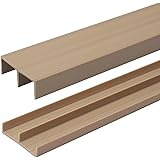 Amazon.com: 4 Ft. Long White Plastic Sliding Door Track Set for 1/4 ...