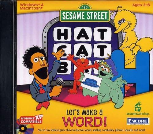 Sesame Street Let's Make A Word: Amazon.ca: Computer and Video Games