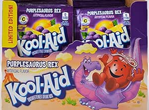 Amazon.com : Purplesaurus Rex Kool-aid Drink Mix (48 packs) : Grocery ...