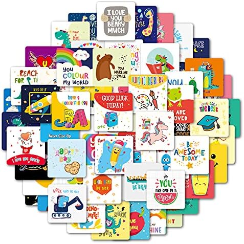 Lunch Box Notes for Kids,Inspirational and Motivational Affirmation ...