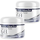 Amazon.com: Silver Miracles - Colloidal Silver Gel - Nano Silver Gel ...
