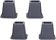 Amazon.com: Ryehaliligear Easygoing 4-Pack 5.25 Inch Height Bed Risers ...