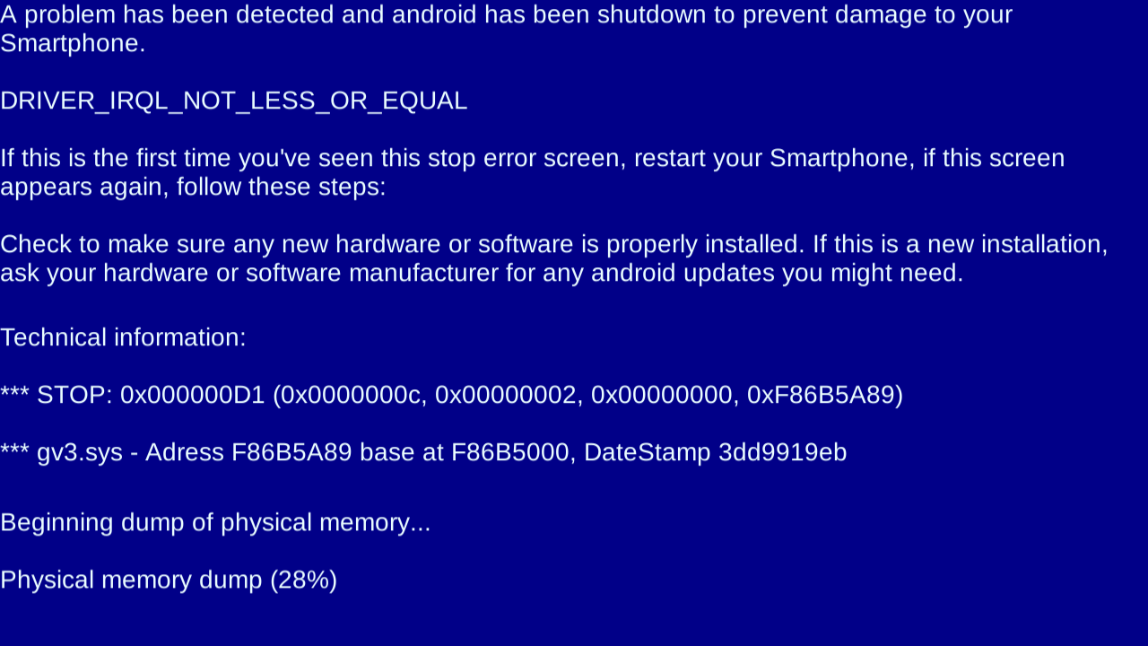 BSOD simulator:Amazon.es:Appstore for Android