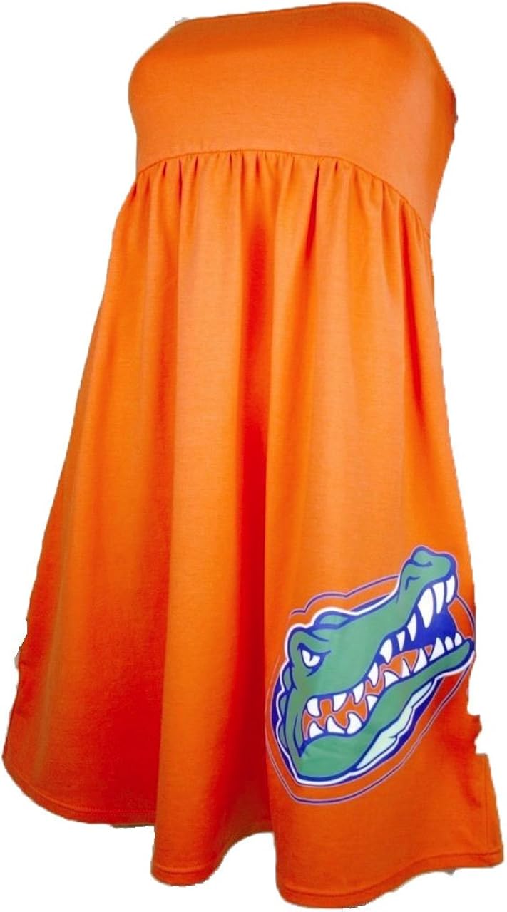 Amazon.com: University of Florida Gators Womens Tube Style Cotton Dress ...