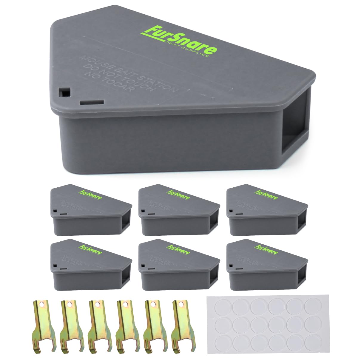 Mouse Bait Station for Outdoor & Indoor with Keys - Mice Traps for ...