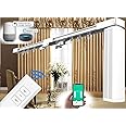 Amazon.com: SimpleSmart - 84" Motorized Smart Curtain Tracks - Electric ...