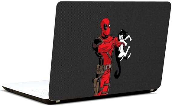 5 Ace HD Deadpool Funny Laptop Skin, for 10 to17inch for Dell, Lenovo ...