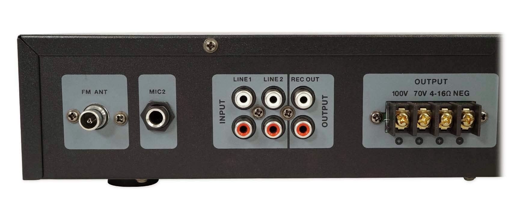 Mua Rockville RCS80-1 60 Watt 70V/100V Commercial Amplifier/Bluetooth 5 ...