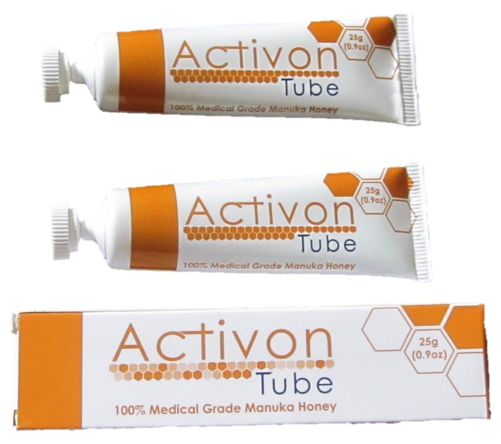 Amazon.com : Activon Tulle 4" Wound Dressing with 100% Manuka Honey ...