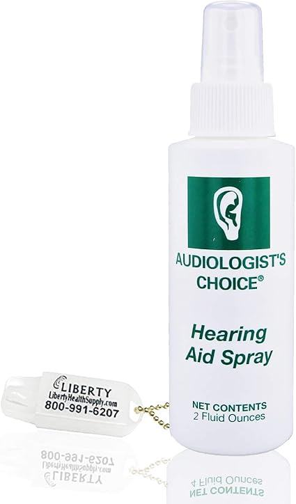 Amazon.com: Audiologist's Choice Hearing Aid and Earmold Cleaner (2 oz ...